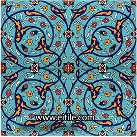 Tile Patterns|Design & manufacture of handmade tiles, Iranian 7 color ...